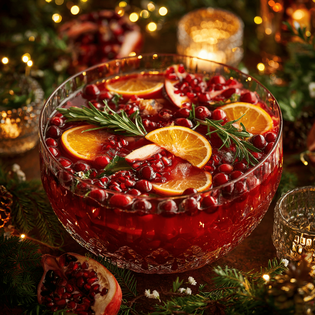 Amazing 10-Minute Holiday Punch Recipe