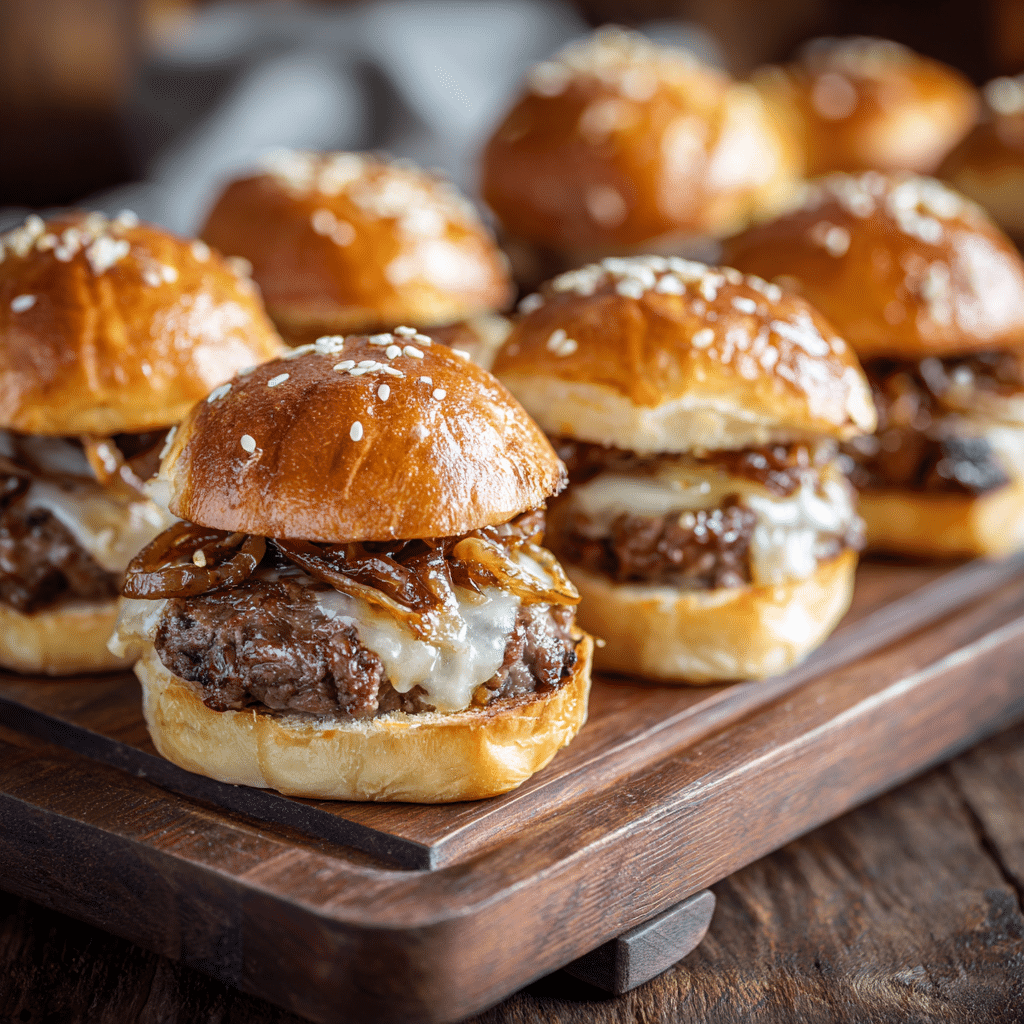 Amazing Appetizer Burger Sliders