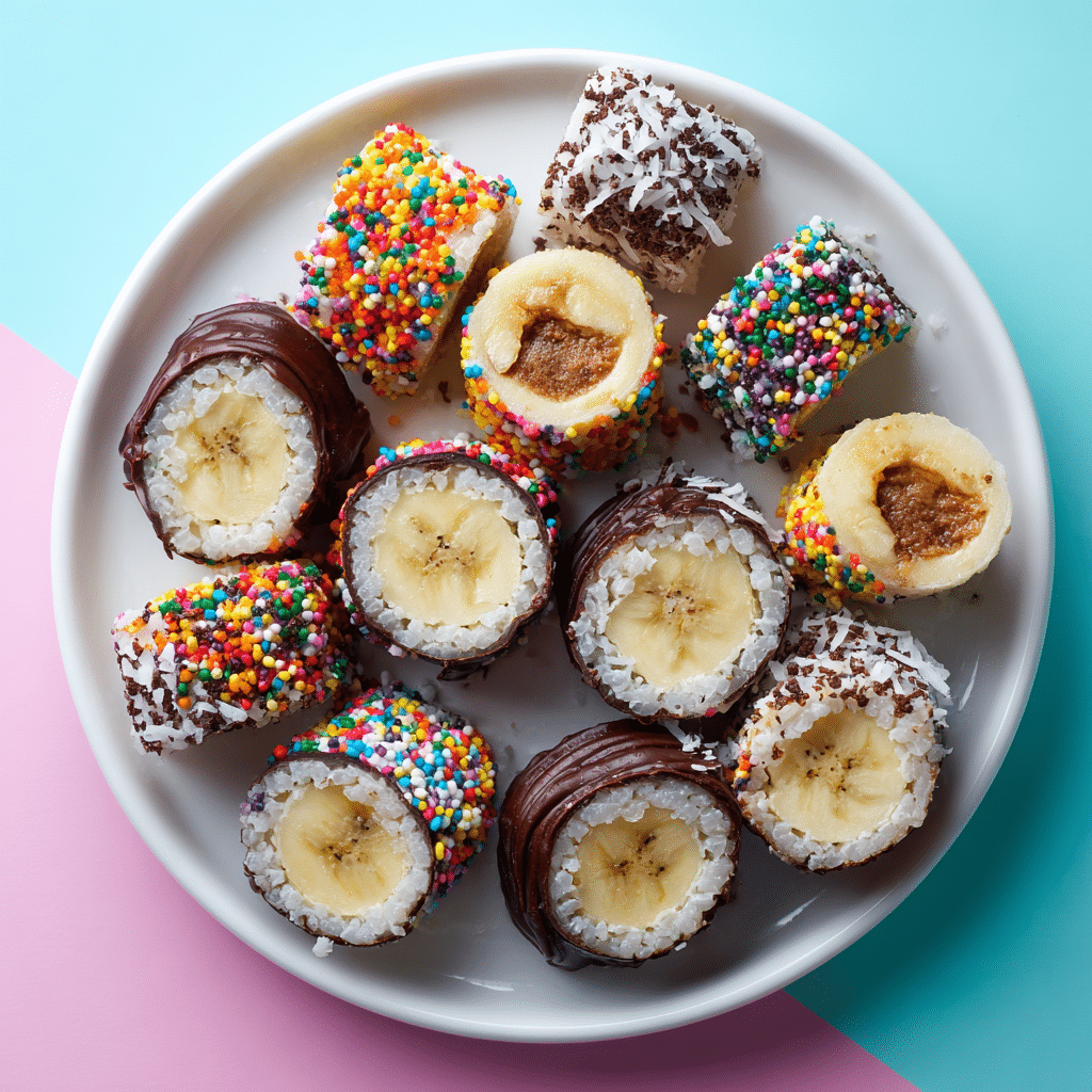 Fantastic Healthy Banana Sushi Snack for Kids