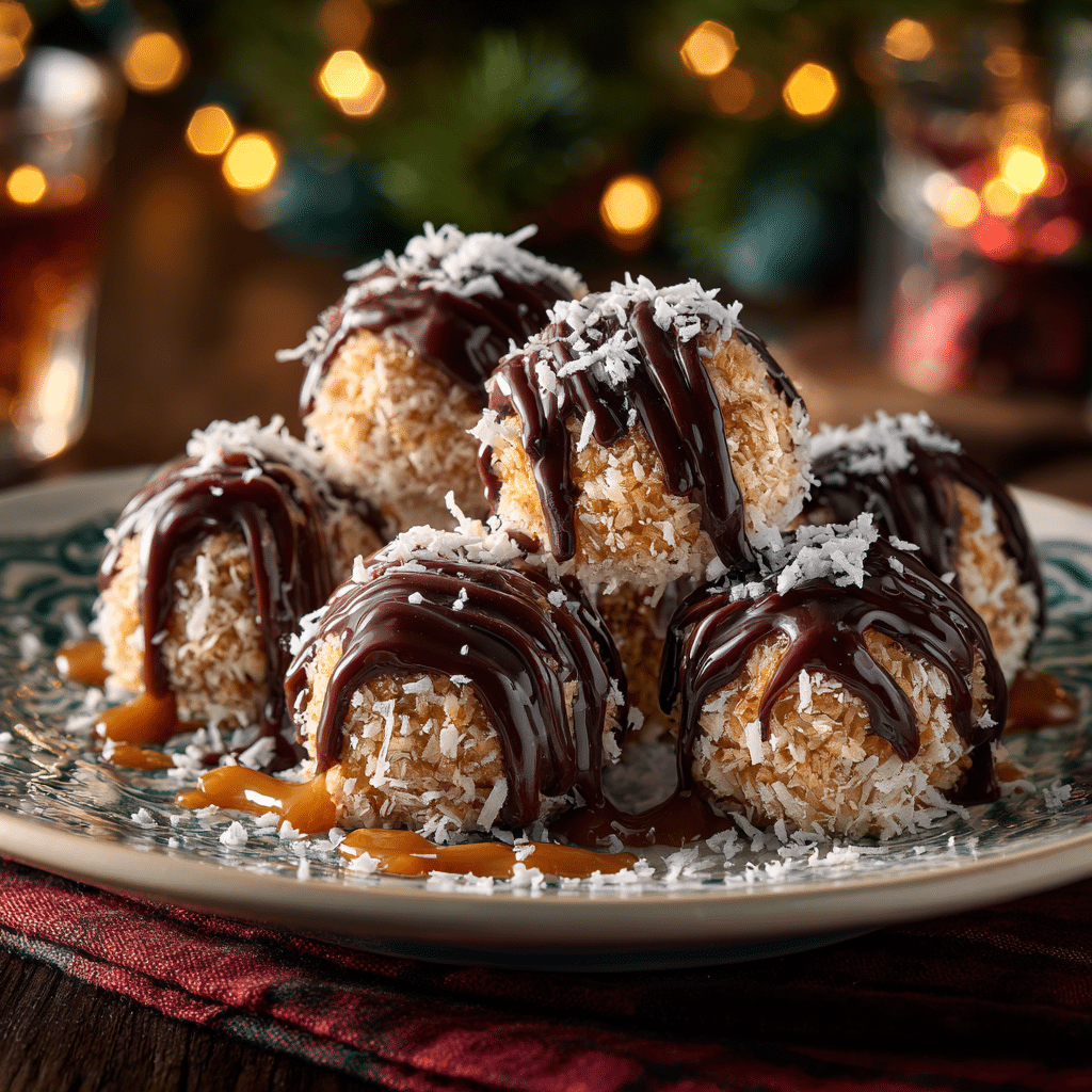 Irresistibly Easy Samoa Truffles (No-Bake!)