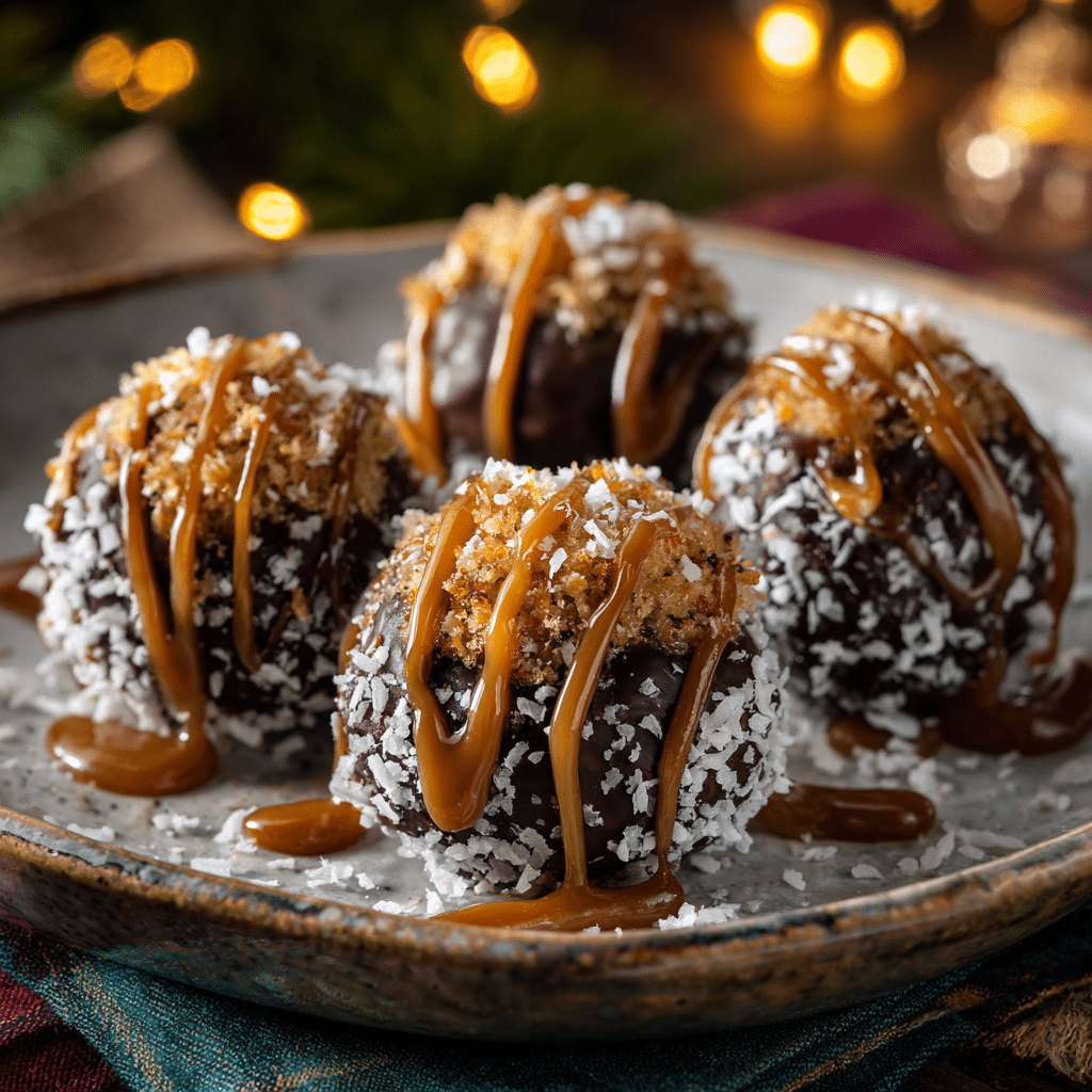 Irresistibly Easy Samoa Truffles (No-Bake!)