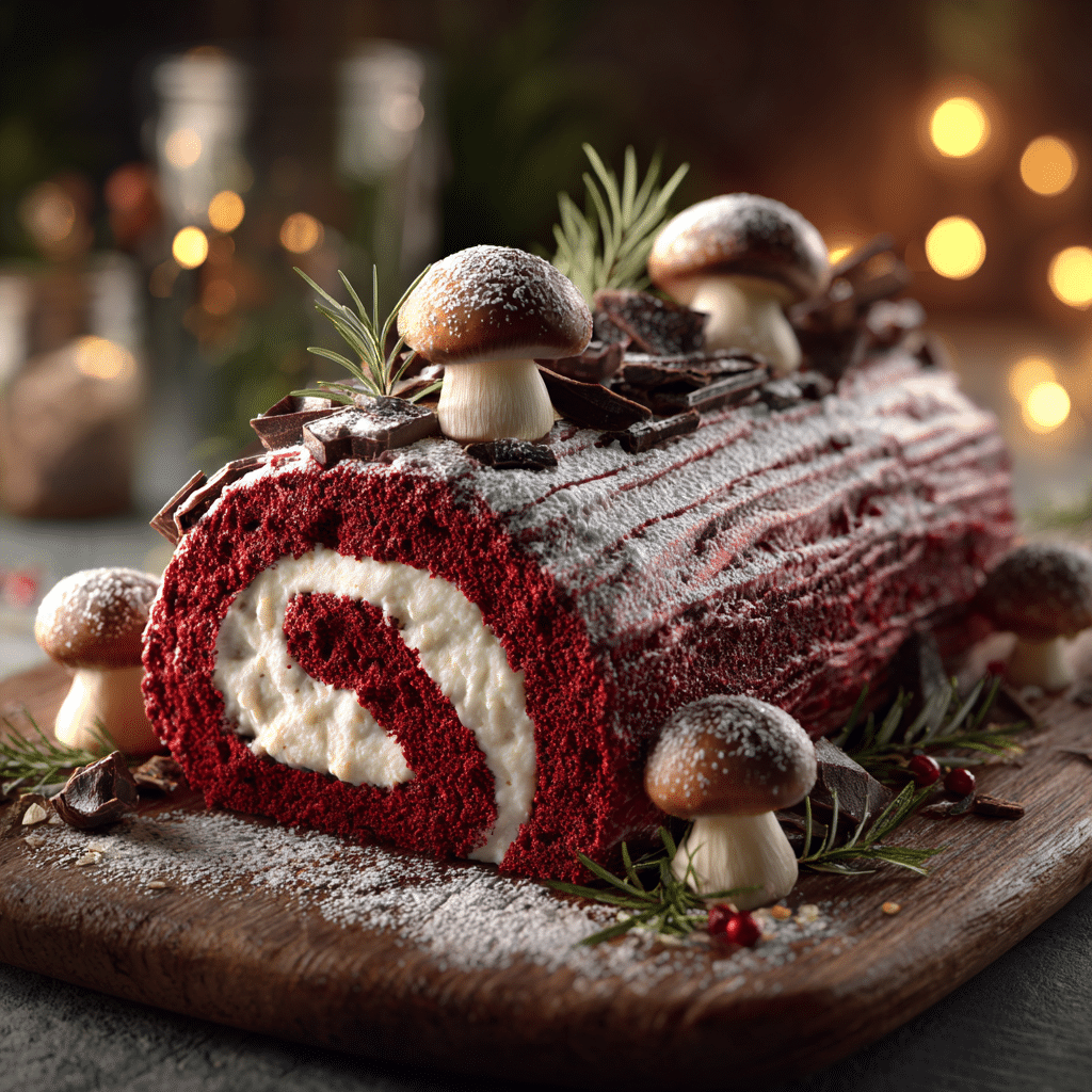 The Ultimate Red Velvet Yule Log Recipe