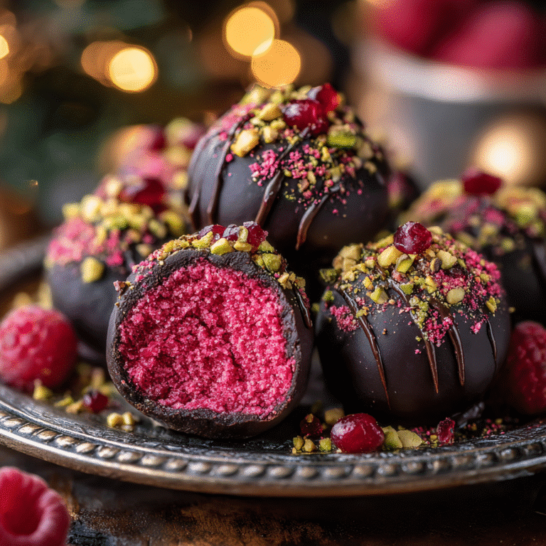 Sensational Raspberry Truffles: Simple & Quick