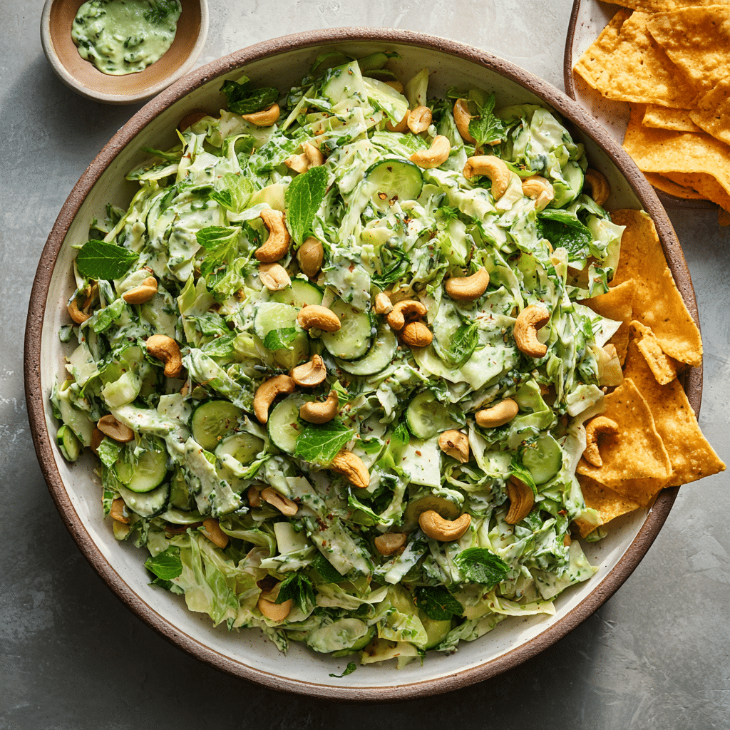 Amazing Green Goddess Cabbage Salad: Quick & Easy