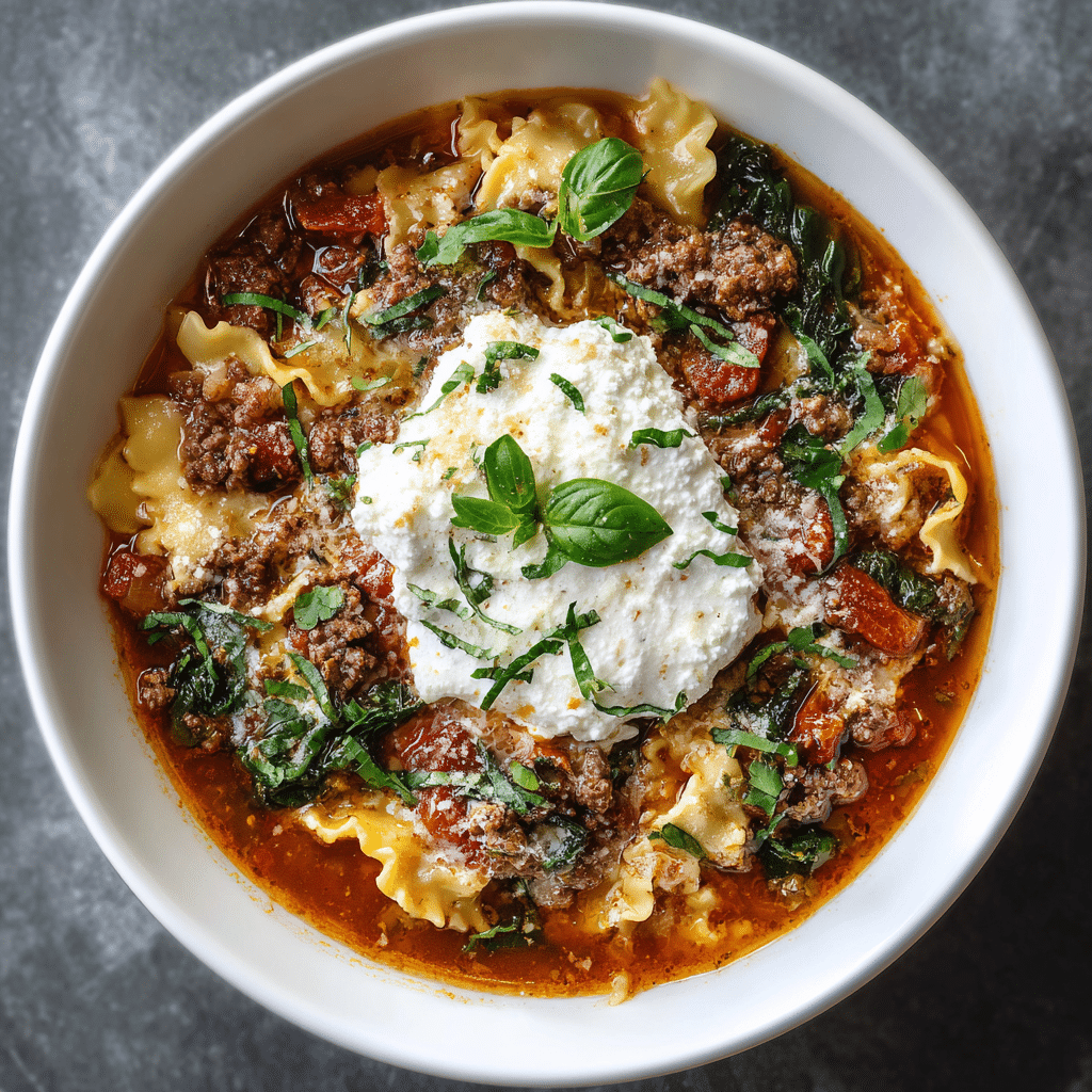 Quick & Easy: The Best Lasagna Soup Recipe